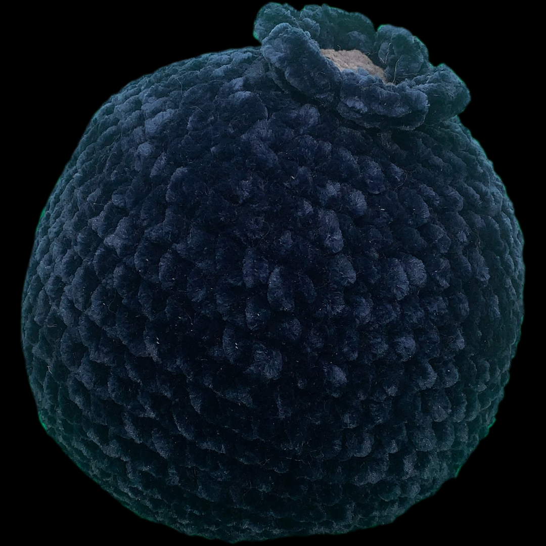 Blueberry Plushie – Button Eye Crochet